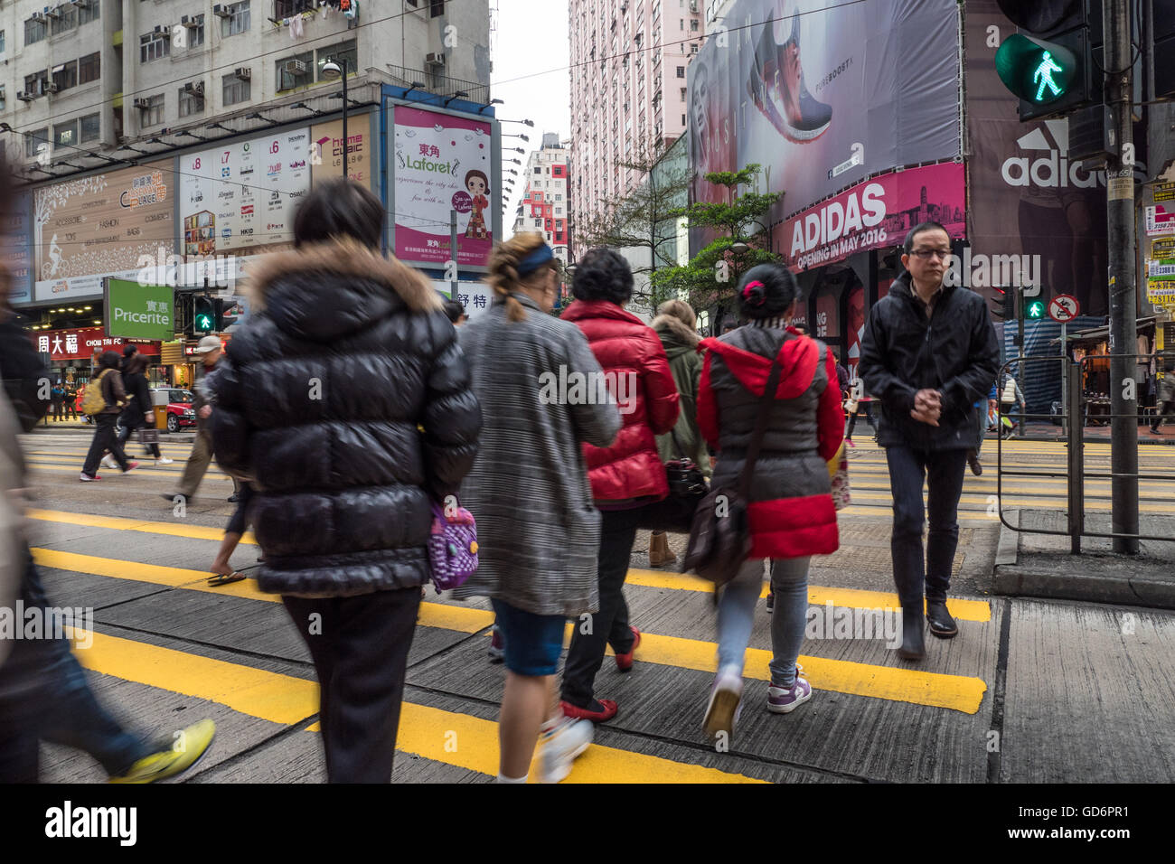 Pedestrian Crossing China High Resolution Stock Photography and Images ...