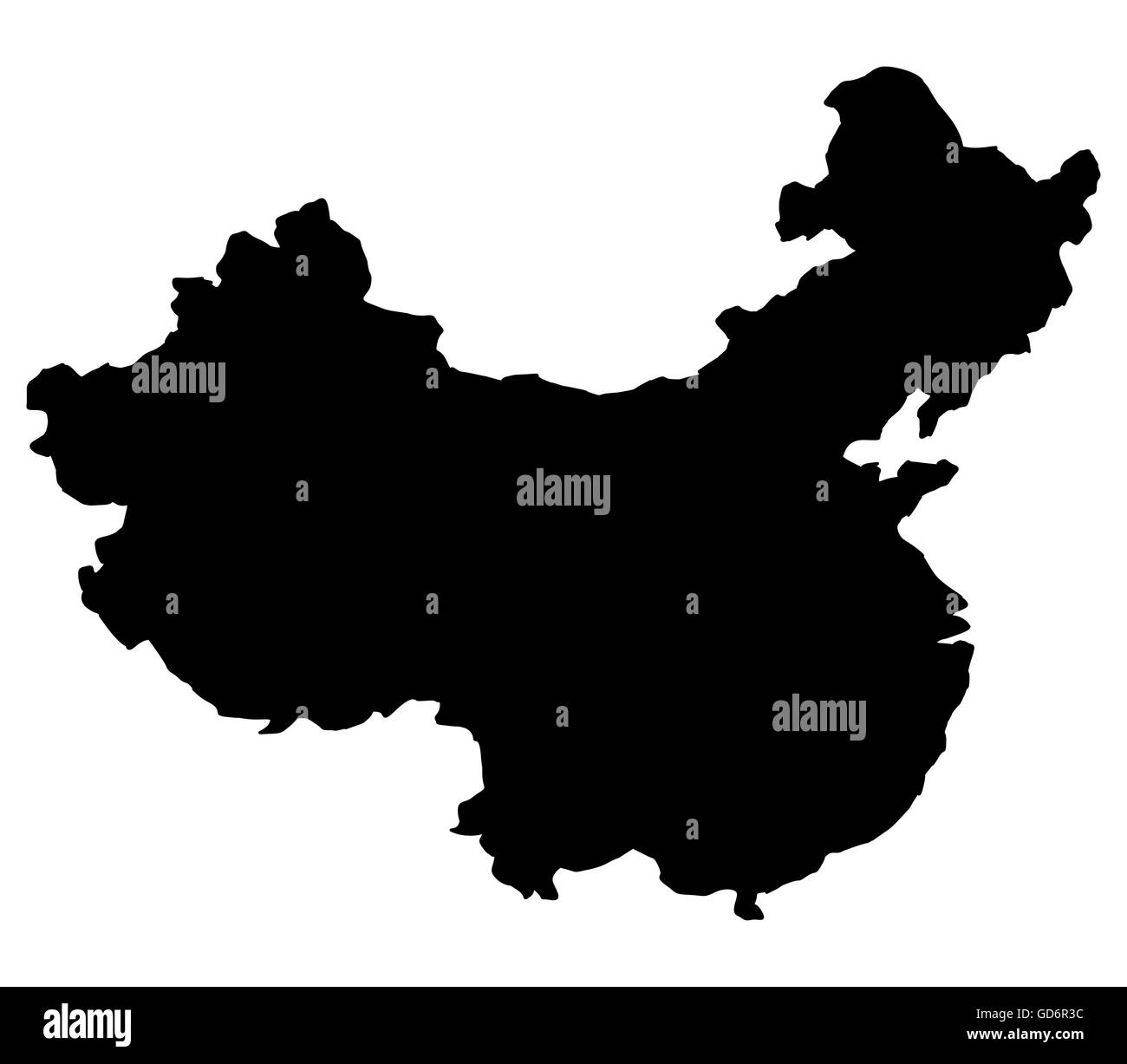 Map china icon green Cut Out Stock Images & Pictures - Alamy