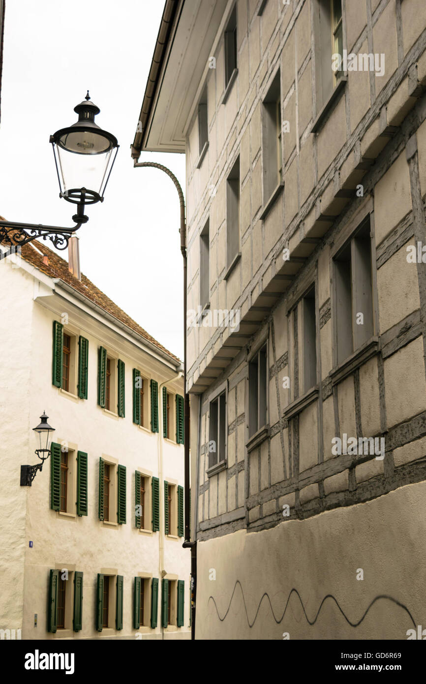 Old style buildings in Winterthur, Switzerland Stock Photo - Alamy