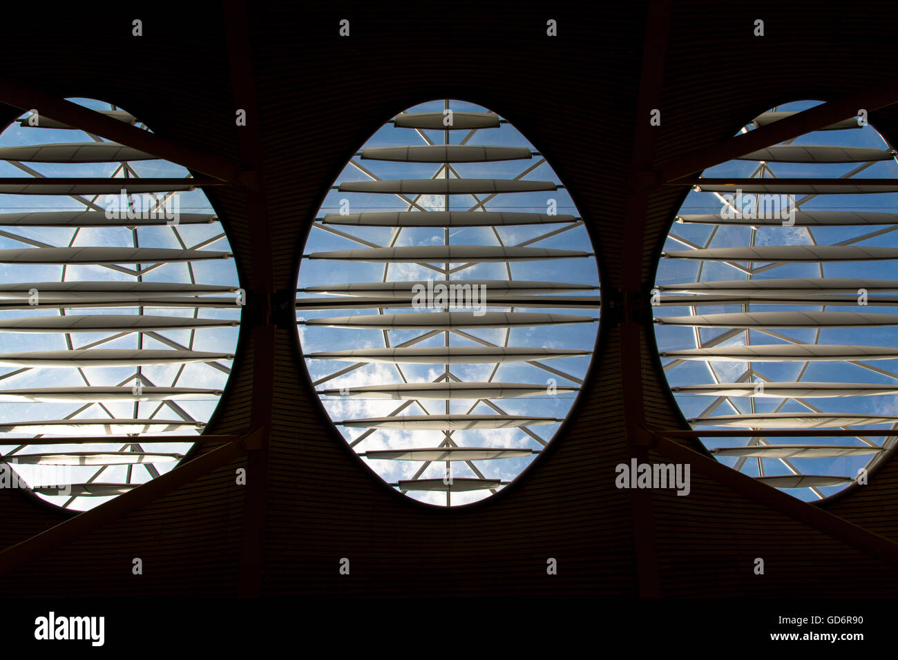 Geometric pattern skylights hi-res stock photography and images - Alamy