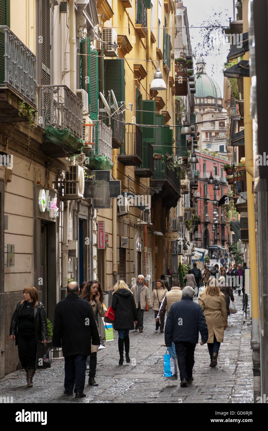 Back Alley In Naples Italy High Resolution Stock Photography and Images ...