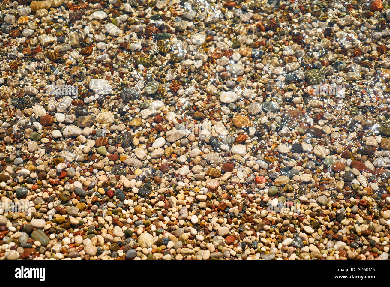 Colorful Rocks at the Bottom of Sea Stock Photo - Alamy