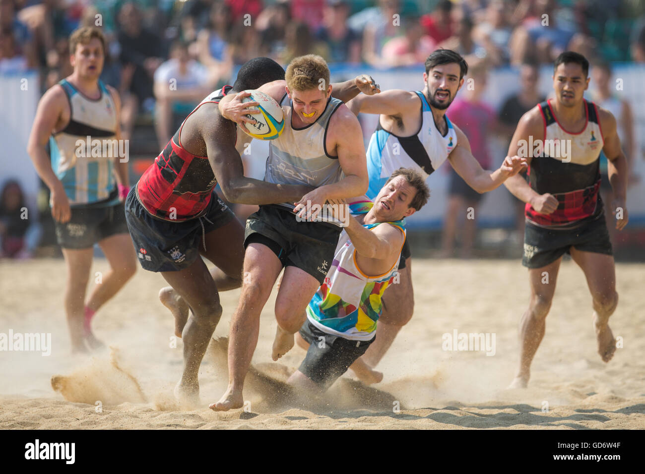 Beach rugby woman hi-res stock photography and images - Alamy