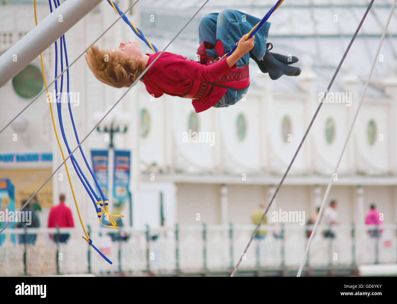 Kid boy jump rope High Resolution Stock Photography and Images - Alamy