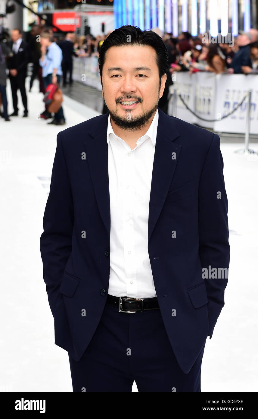Director Justin Lin attending the premiere of Star Trek Beyond held at ...