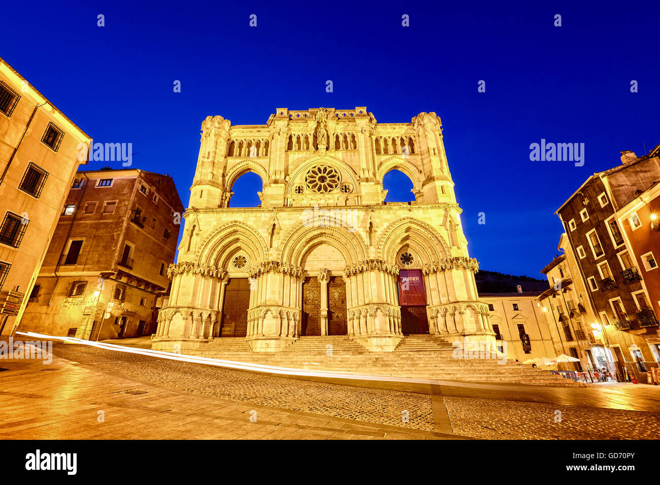 Cuenca neogothic cathedral "Basilica de Nuestra Señora de Gracia ...