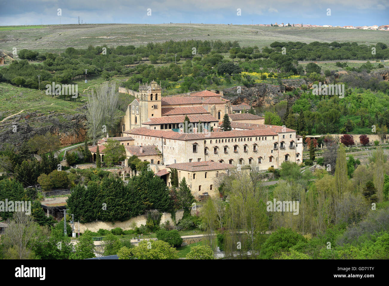 The Convent of Santa Cruz la Real Segovia Spain Stock Photo - Alamy