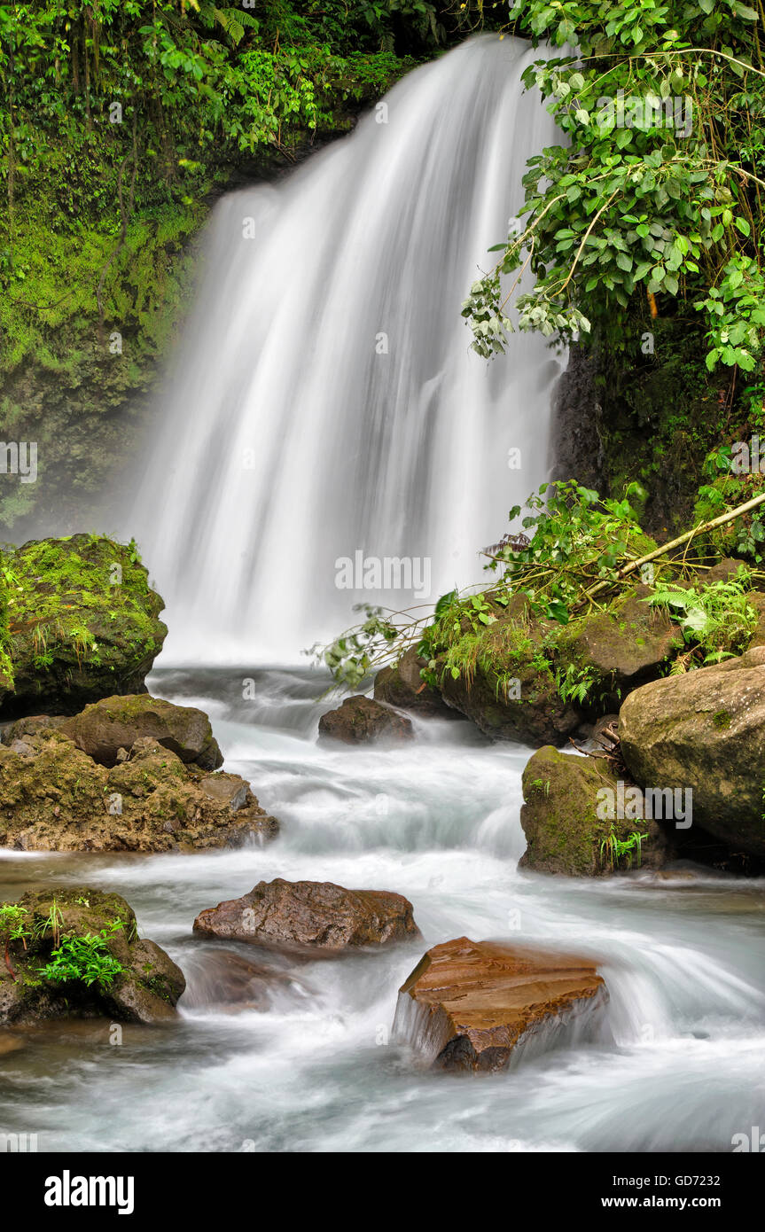 Waterfall, Arenal Lodge, Costa Rica Stock Photo - Alamy