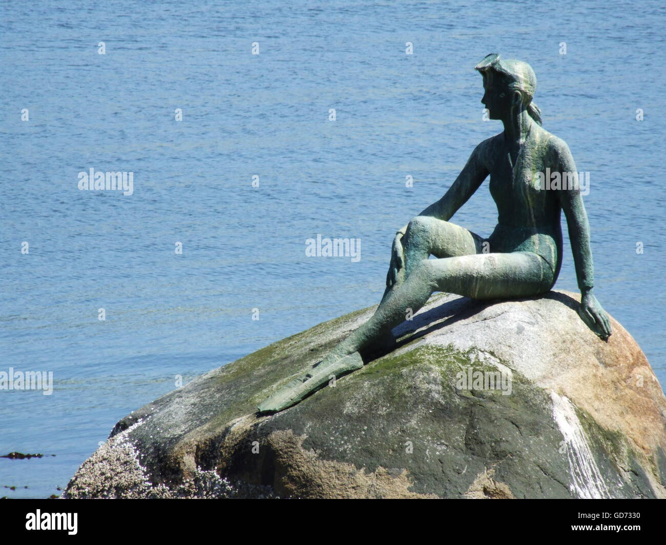 Diver Statue, Stanley Park, Vancouver, Canada Stock Photo - Alamy