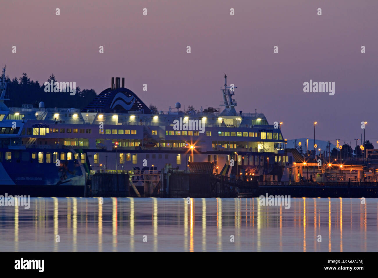 BC Ferries terminal at Departure Bay, Nanaimo, Vancouver Island ...