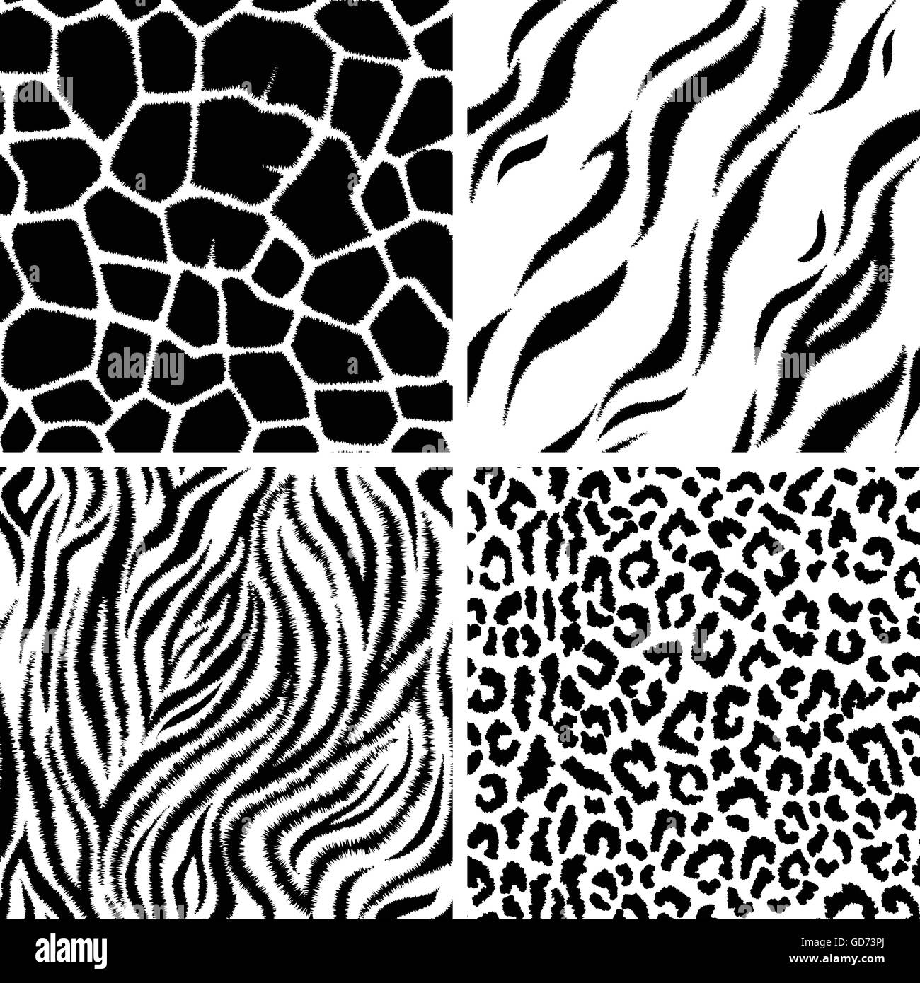 animals Seamless Pattern Stock Vector Image & Art - Alamy
