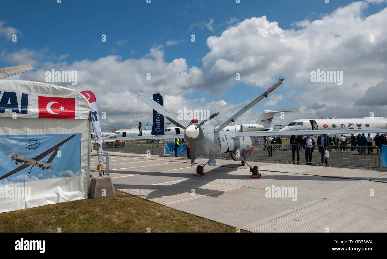 Farnborough, Hampshire UK. 11th July 2016. The Farnborough ...
