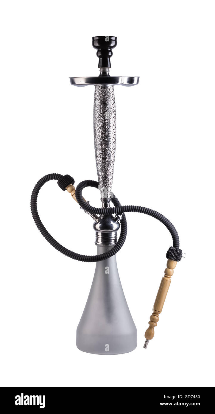 hookah isolated on white background Stock Photo - Alamy