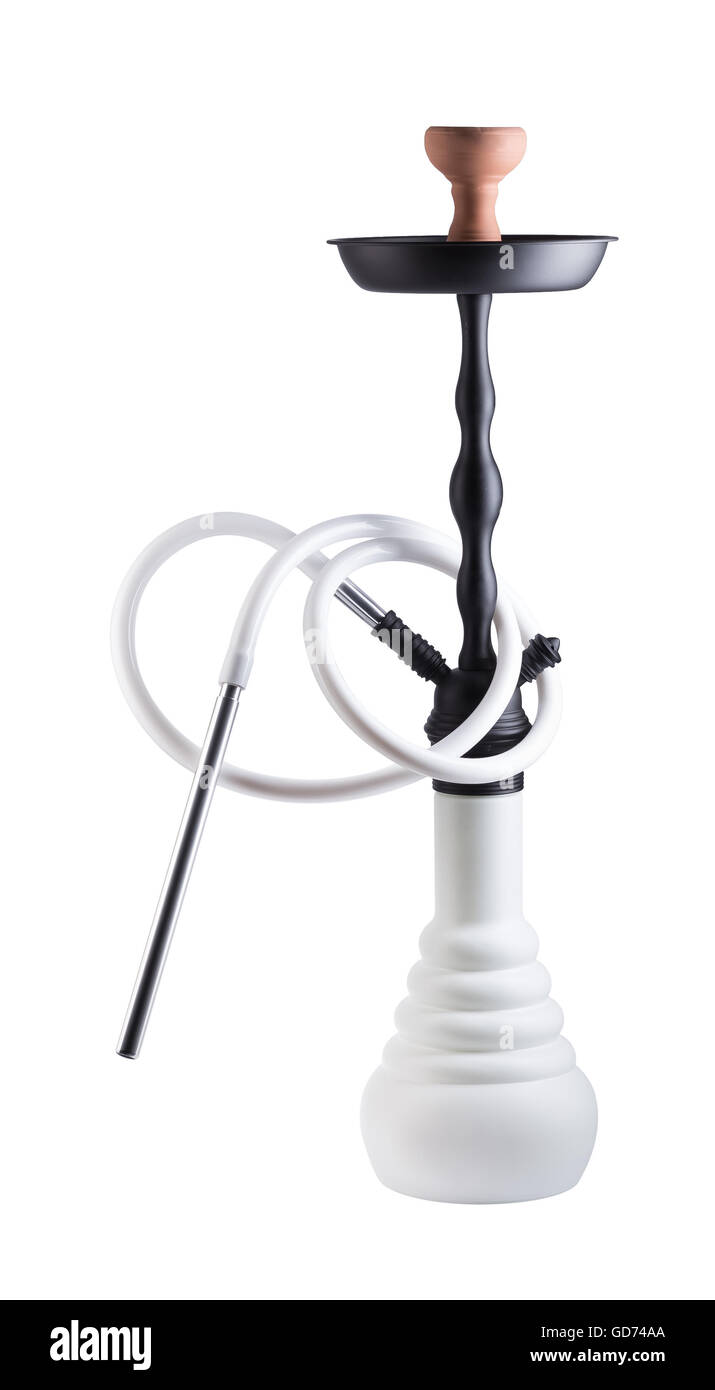 hookah isolated on white background Stock Photo - Alamy