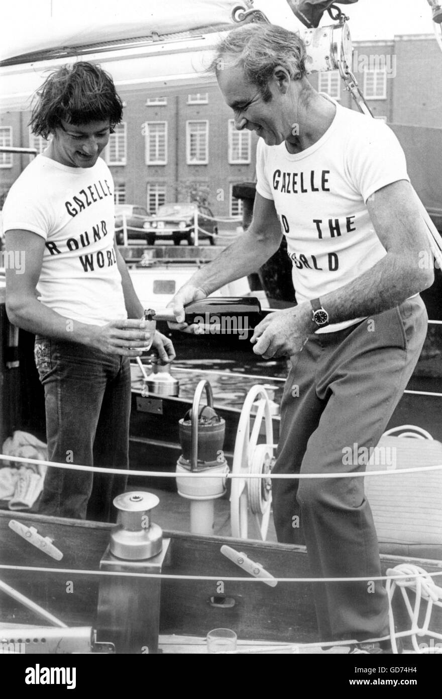 AJAX NEWS PHOTOS. 1974. PORTSMOUTH, ENGLAND. - WHITBREAD ROUND THE ...