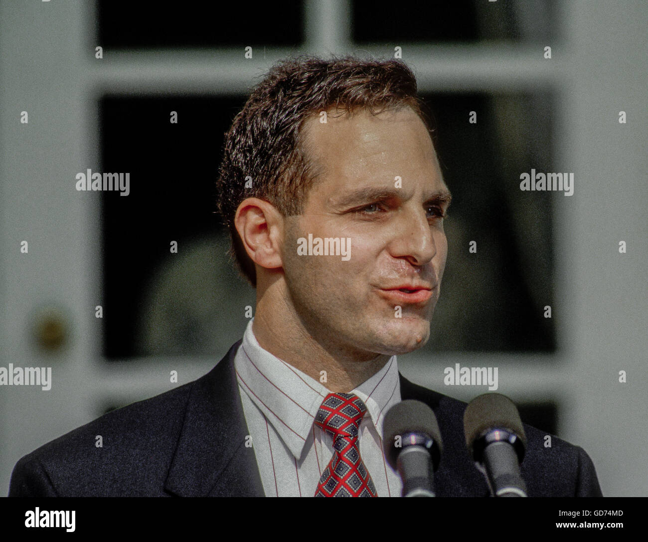Washington, DC., USA, 20th July, 1993 Judge Louis Freeh in the Rose ...
