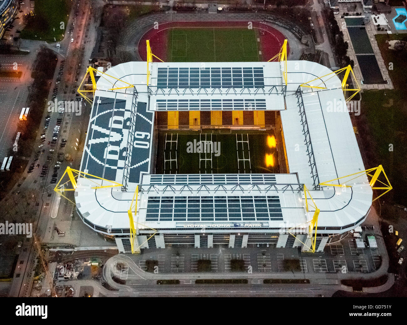 Westfalenstadion Night