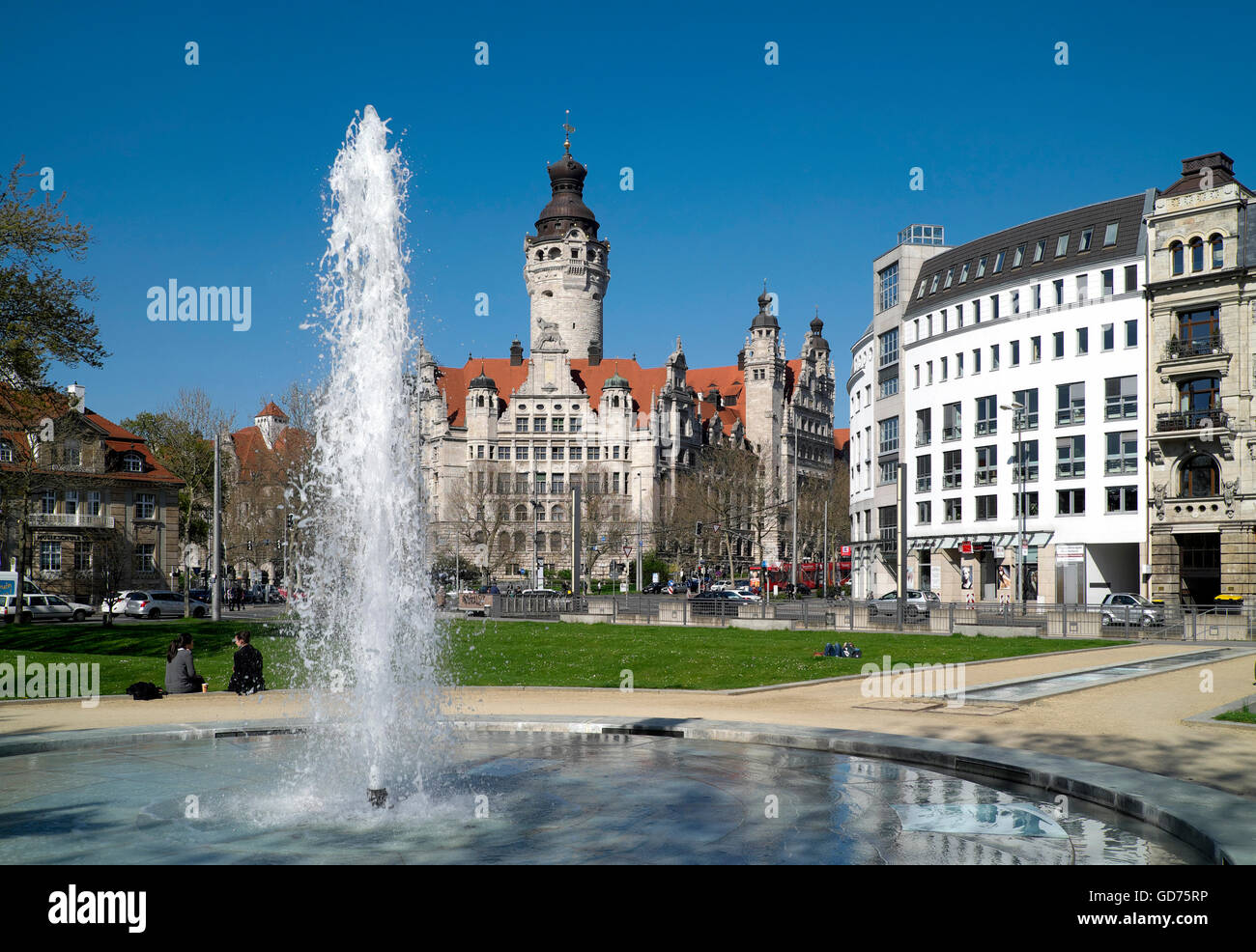 Leipzig germany new town house hi-res stock photography and images - Alamy