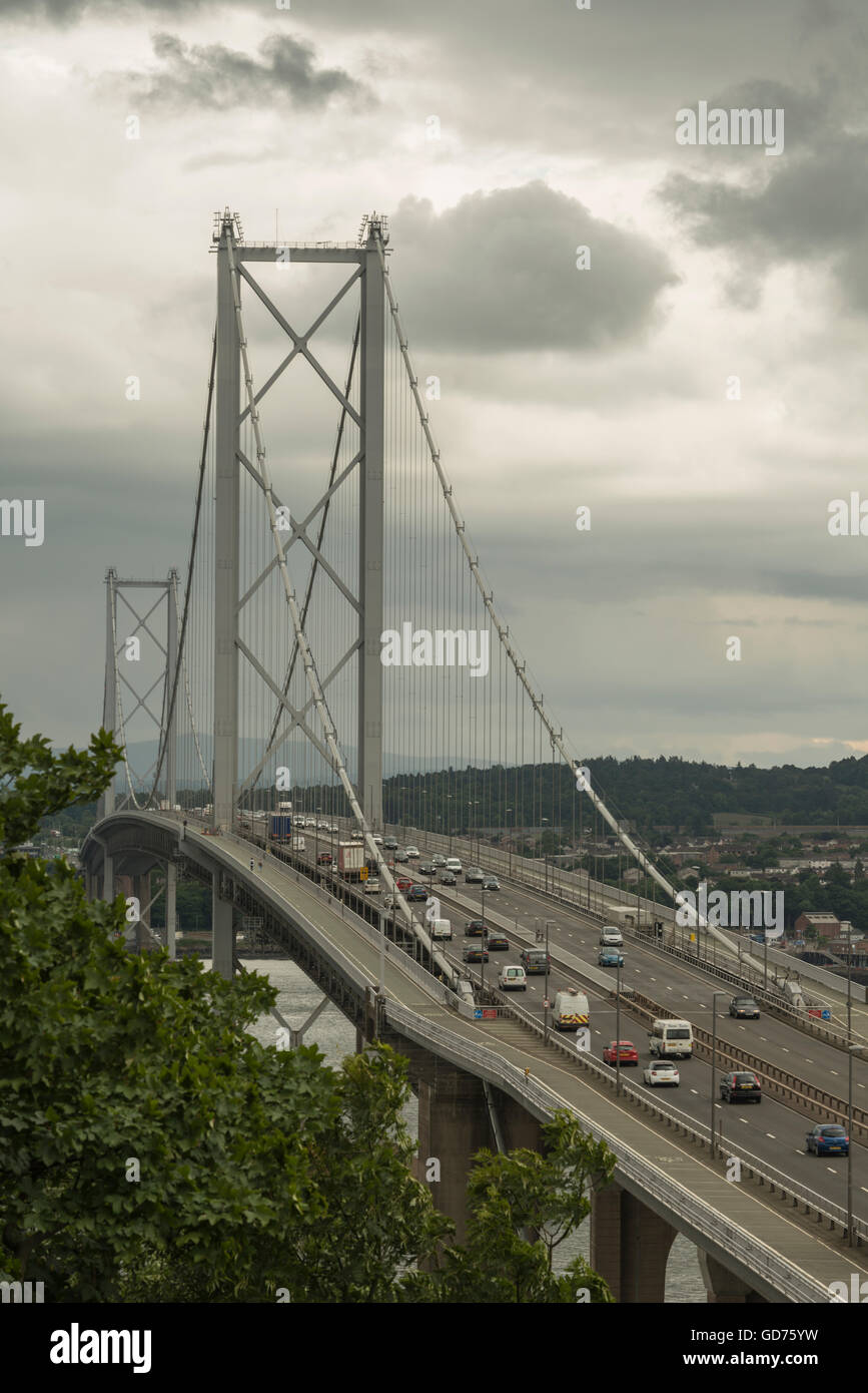 Forth Road bridge,North Queensferry,Fife,Scotland,UK Stock Photo - Alamy