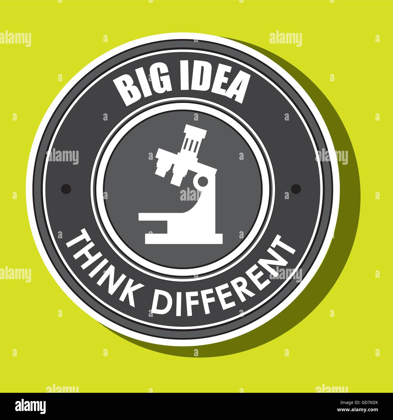 think different isolated icon design Stock Vector Image & Art - Alamy