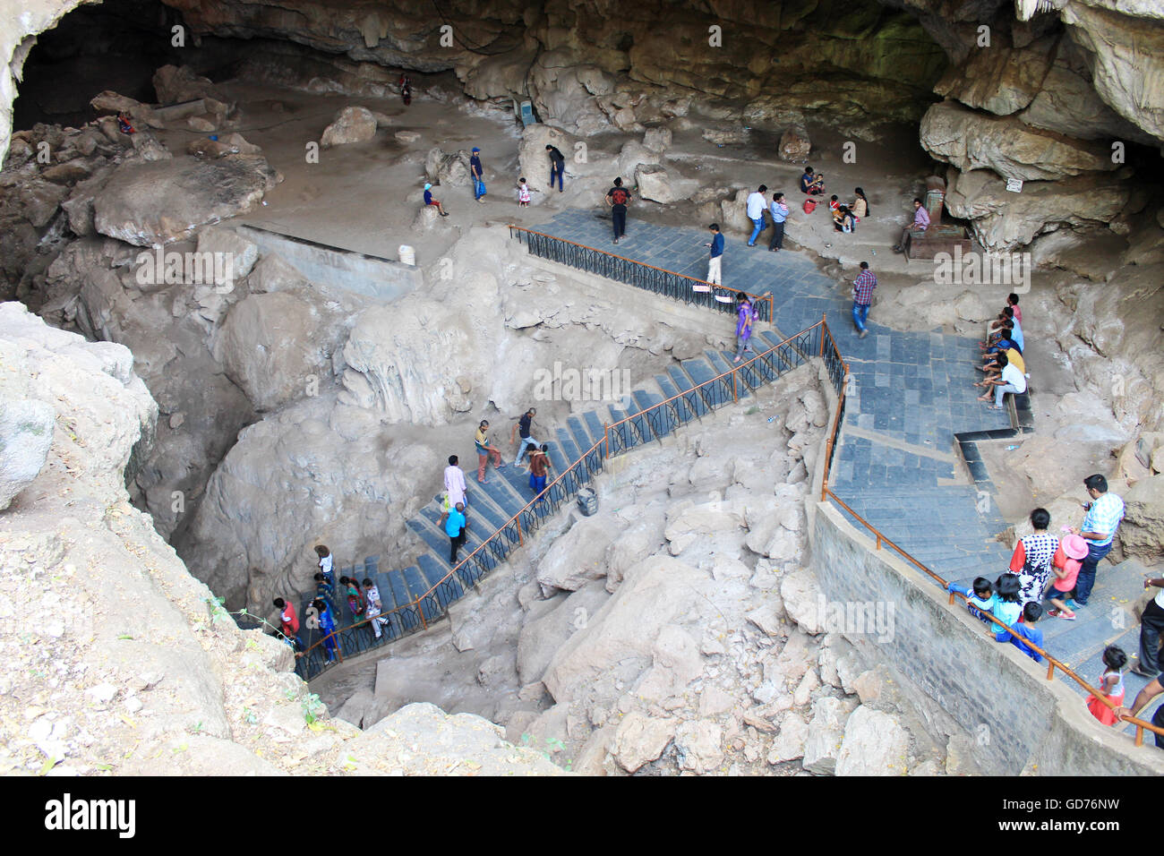 The Borra caves are located on the East coast of India,at Araku valley ...