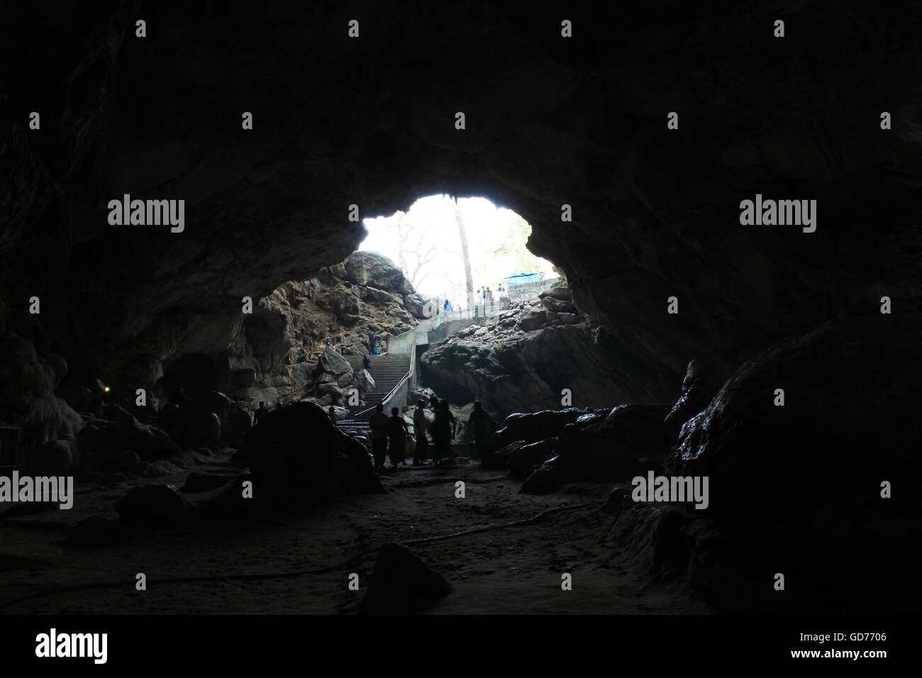 The Borra caves are located on the East coast of India,at Araku valley ...