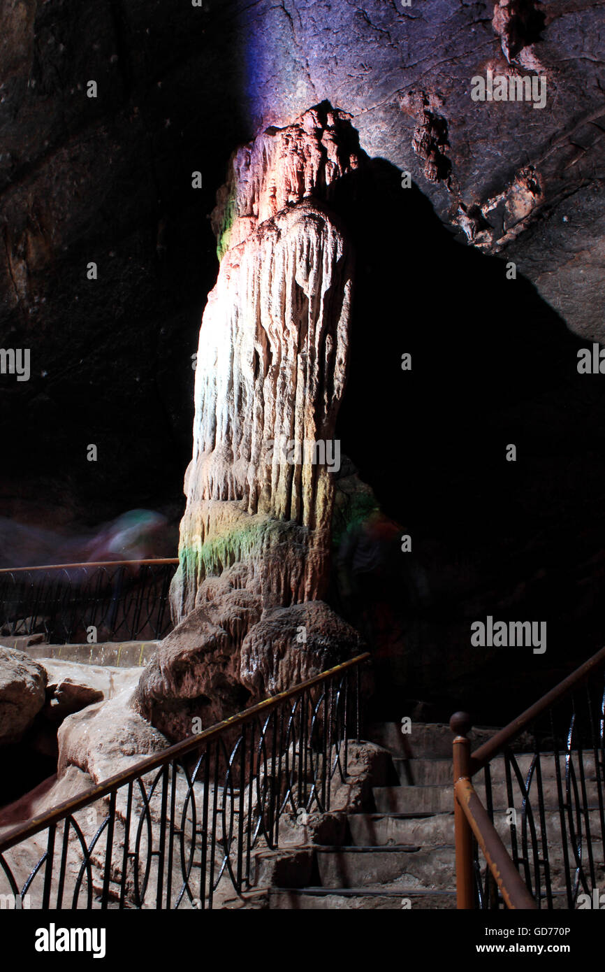 The Borra caves are located on the East coast of India,at Araku valley ...