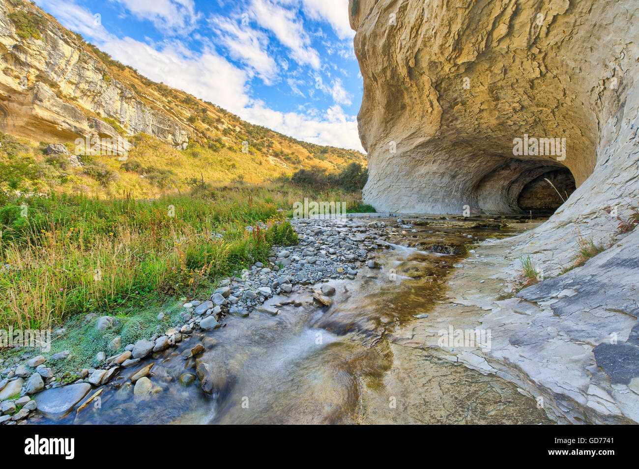 The outside of Cave Stream Scenic Reserve, Arthur Pass, New Zealand ...