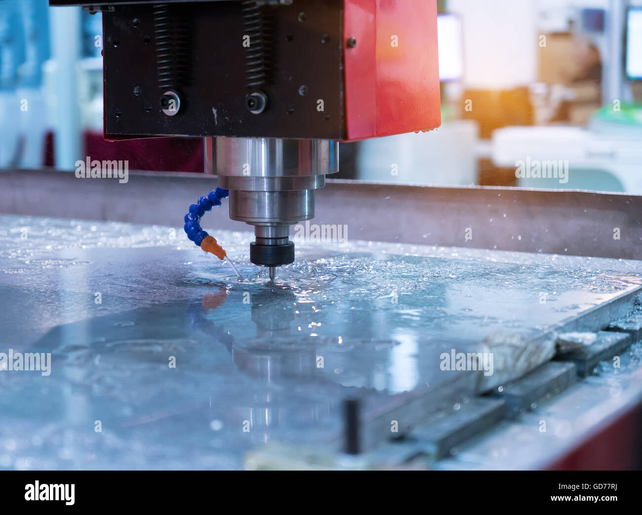 robotic hand machine tool at industrial manufacture factory Stock Photo ...
