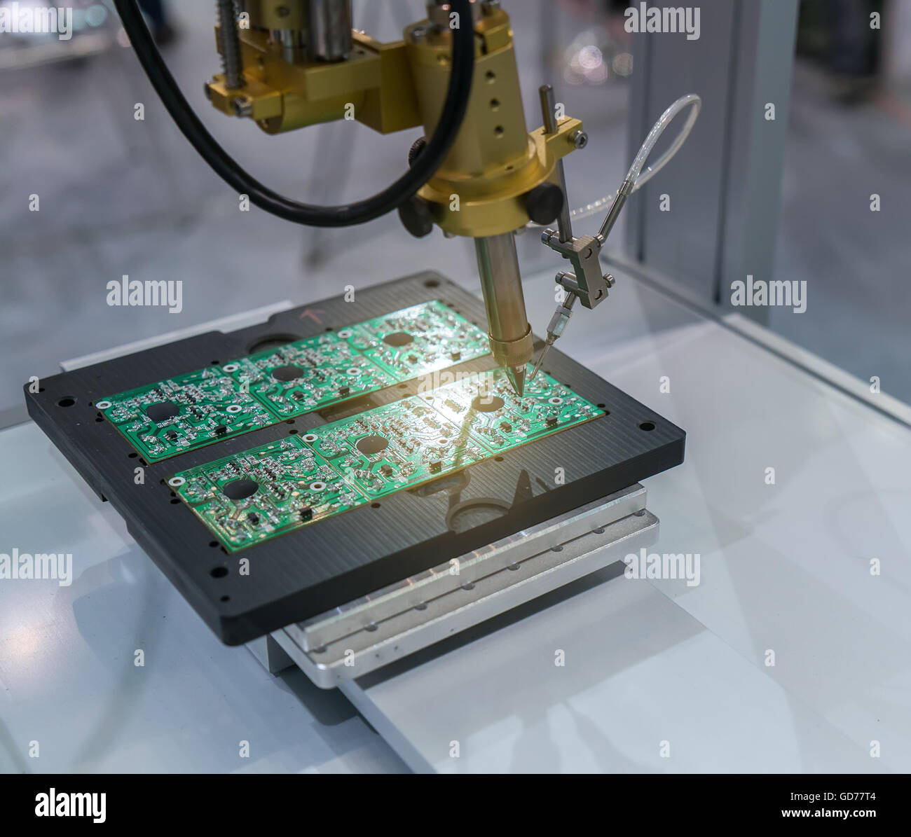 Pcb processing on cnc hi-res stock photography and images - Alamy