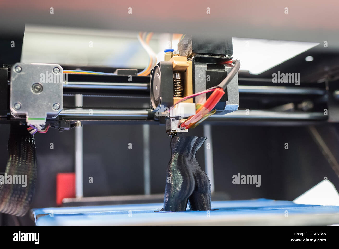 Three dimensional printing machine Stock Photo - Alamy