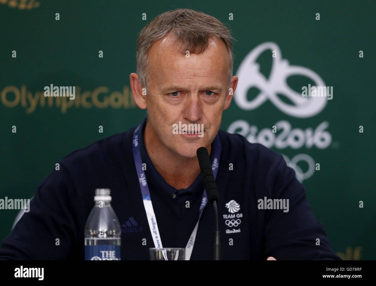 Team Leader Jamie Spence during the Team GB Olympic team announcement ...