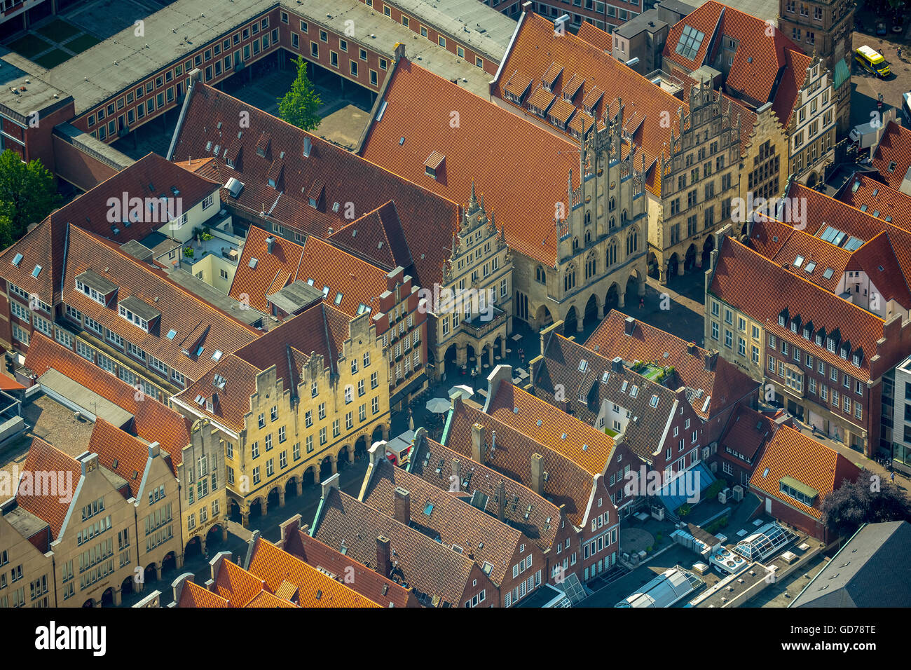 The hall of peace in the historic town hall hi-res stock photography ...