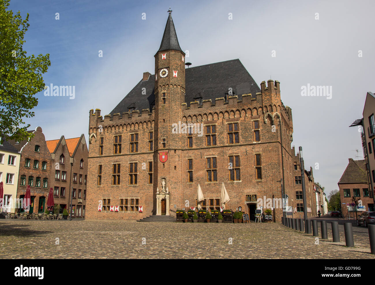 City hall in the old center of Kalkar, Germany Stock Photo - Alamy