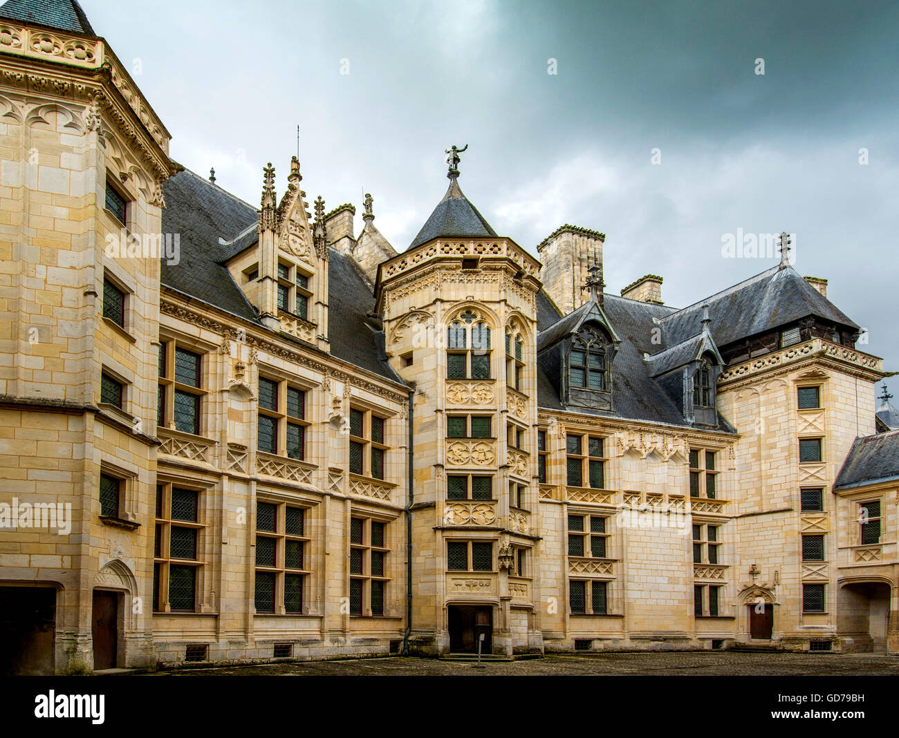 Bourges European capital of culture 2028,Jacques Coeur palace, Cher ...