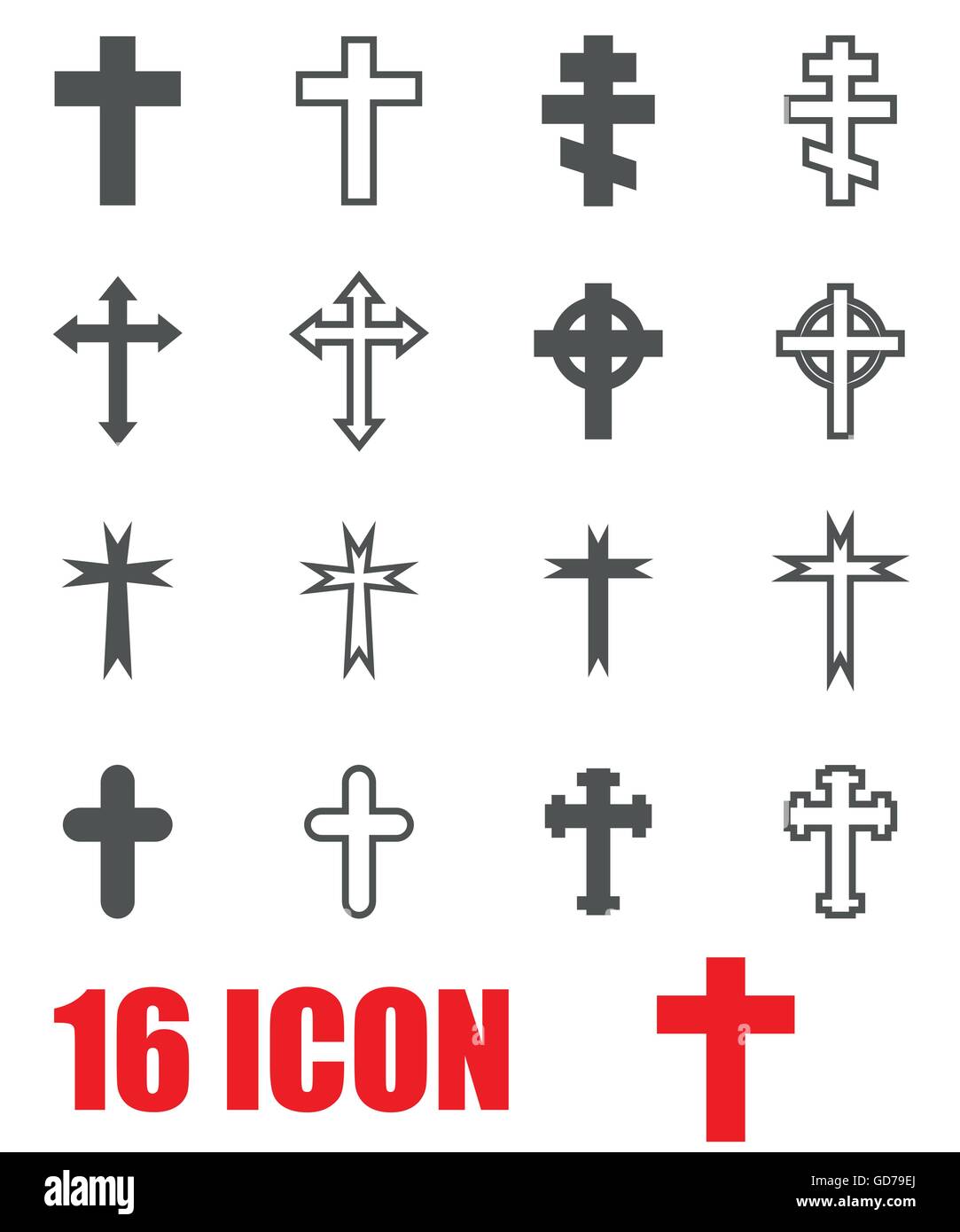 First crosses Stock Vector Images - Alamy