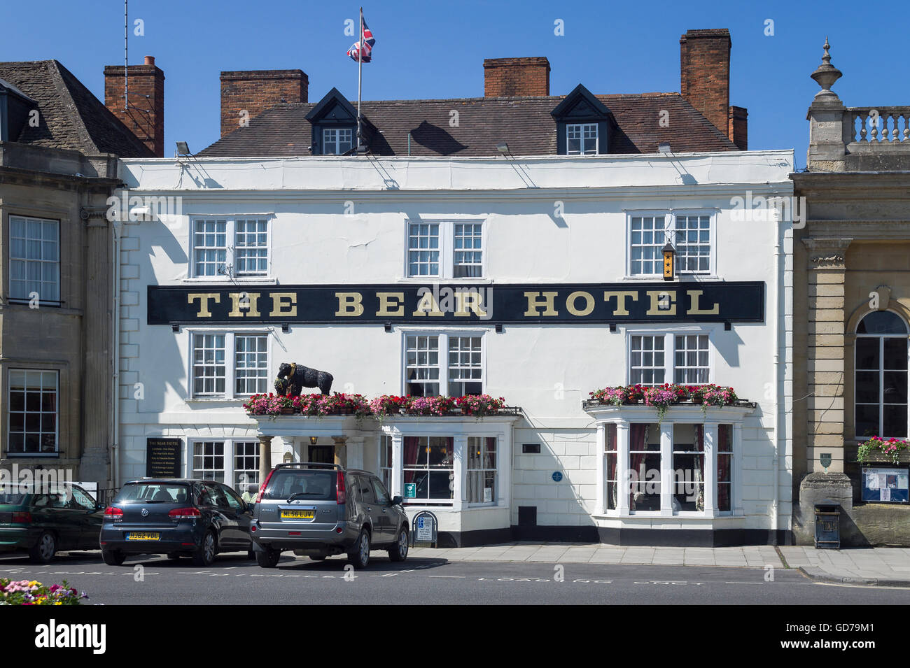 The Bear Hotel in Devizes Wiltshire England UK Stock Photo - Alamy
