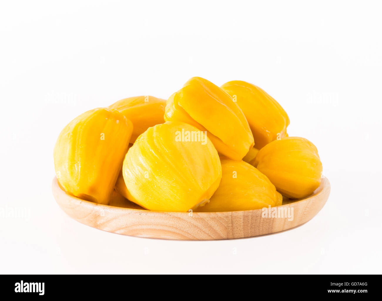 Jackfruit, ripe fruit, sweet white background Stock Photo - Alamy