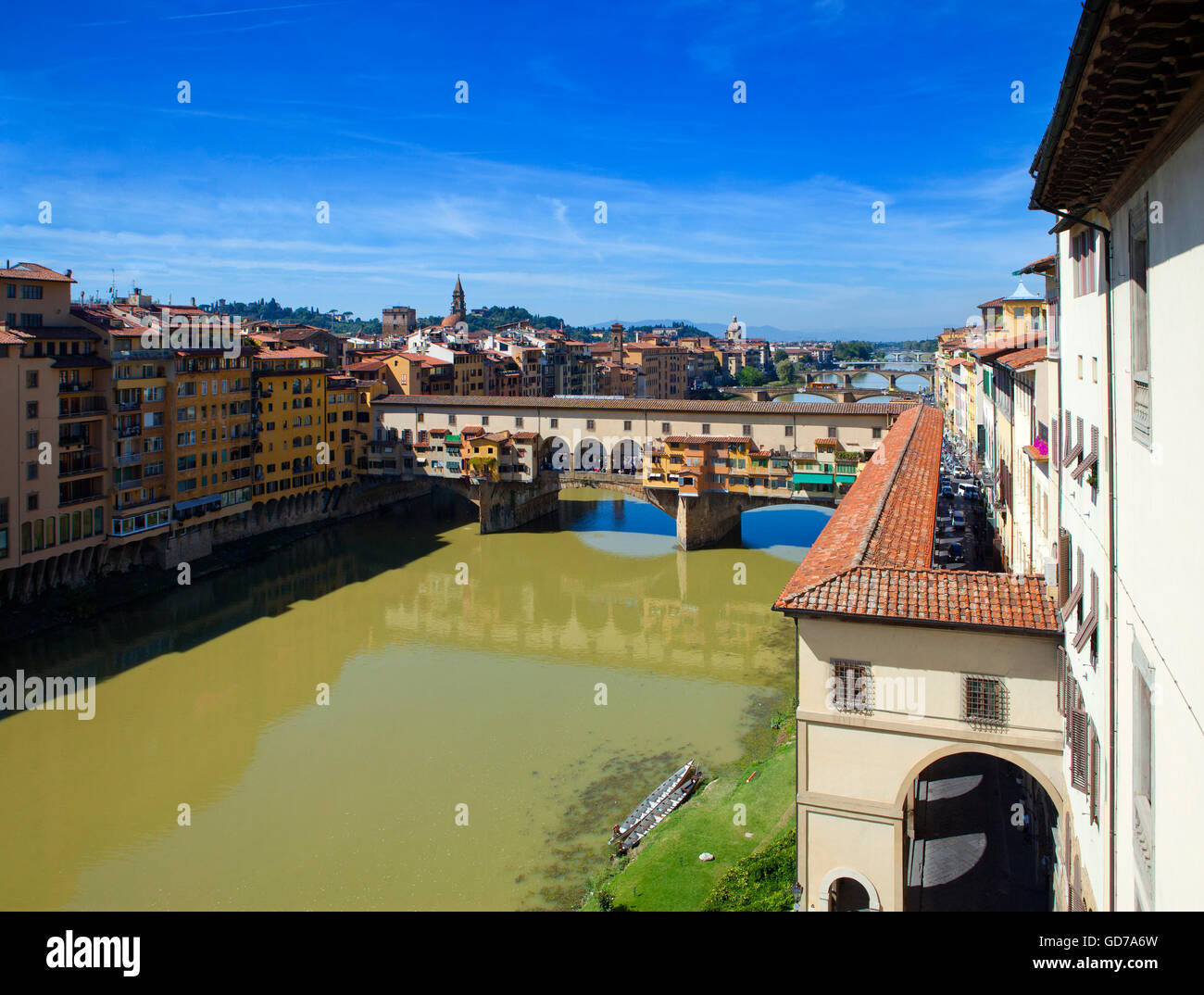 Italy. Florence. Bridge Ponte Vecchio Stock Photo - Alamy