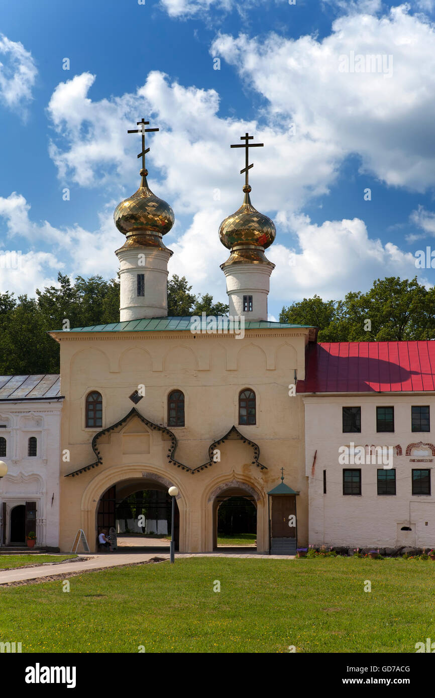 Tikhvin Assumption Monastery, a Russian Orthodox, (Tihvin, Saint ...