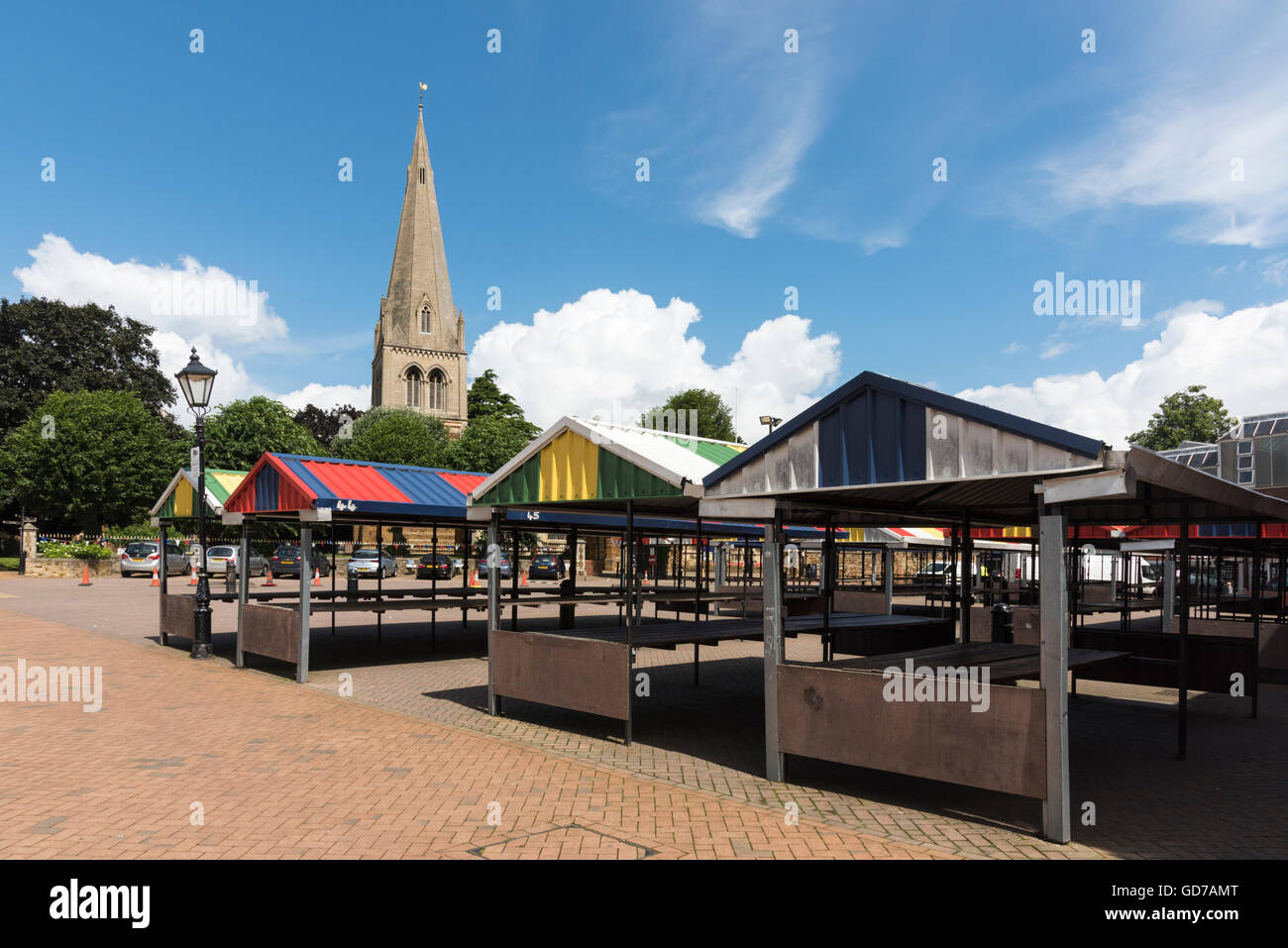Wellingborough market square hi-res stock photography and images - Alamy