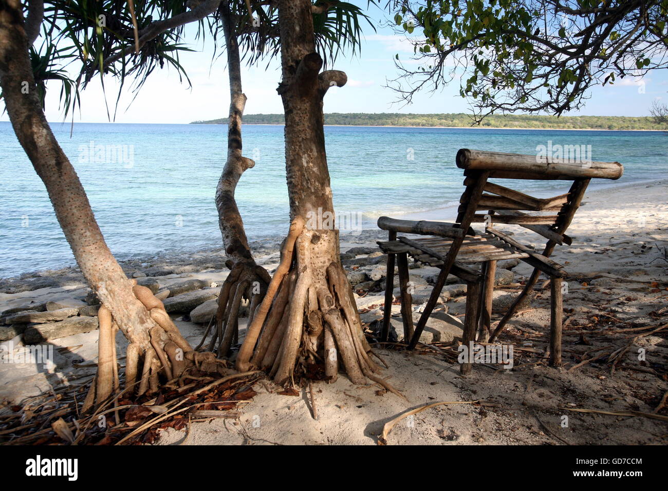 the dreambeach at the Jaco Island at the town of Tutuala in the east of ...