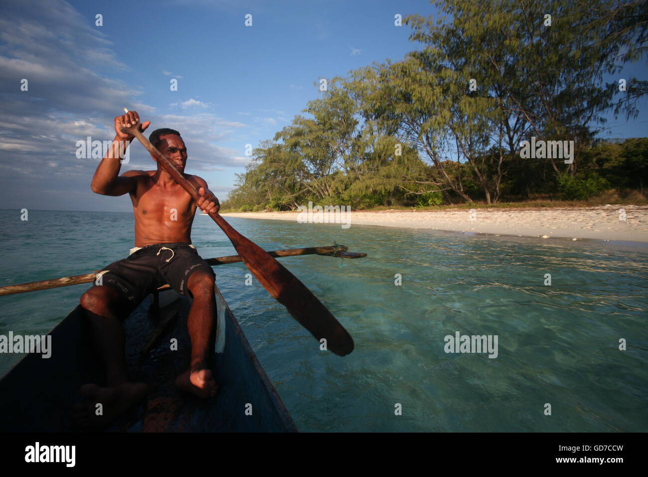 the dreambeach at the Jaco Island at the town of Tutuala in the east of ...