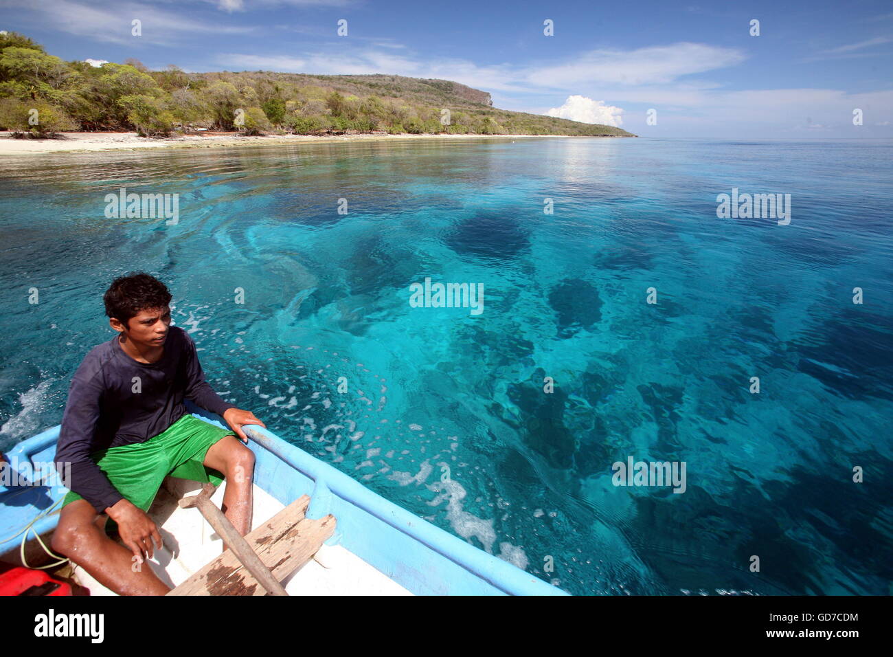 the dreambeach at the Jaco Island at the town of Tutuala in the east of ...