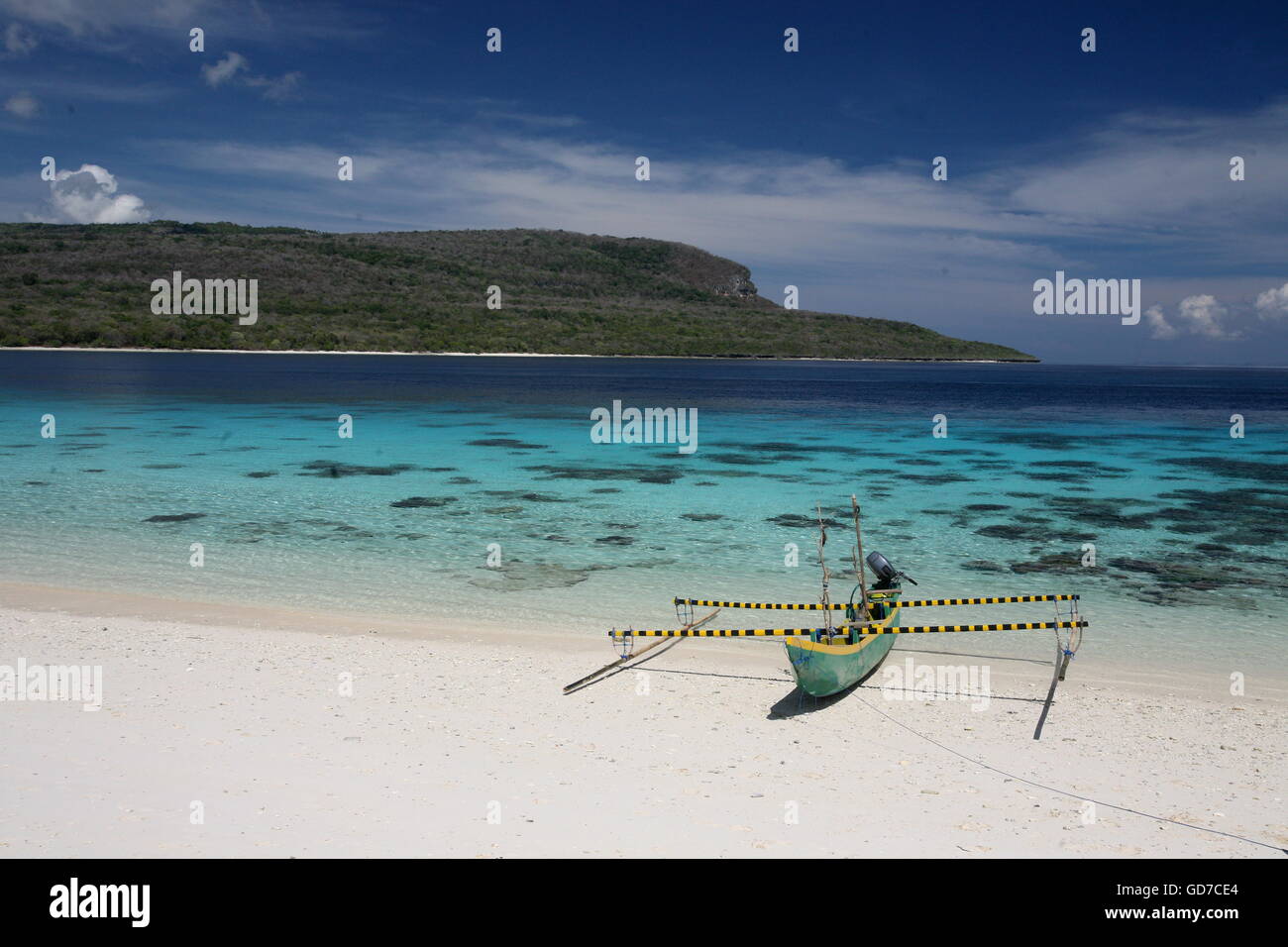 the dreambeach at the Jaco Island at the town of Tutuala in the east of ...