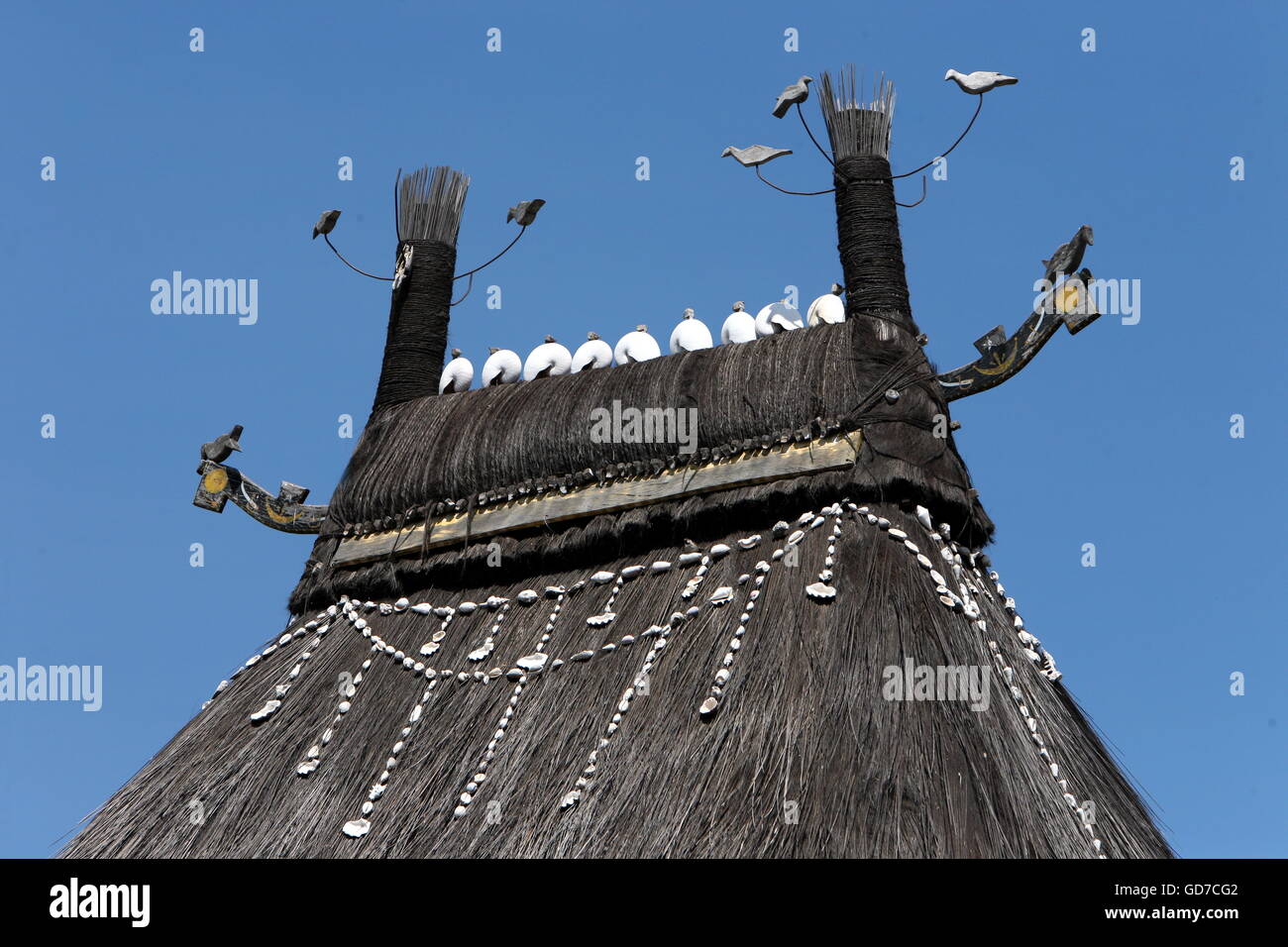 a traditional house at the village of Lospalos in the east of East ...