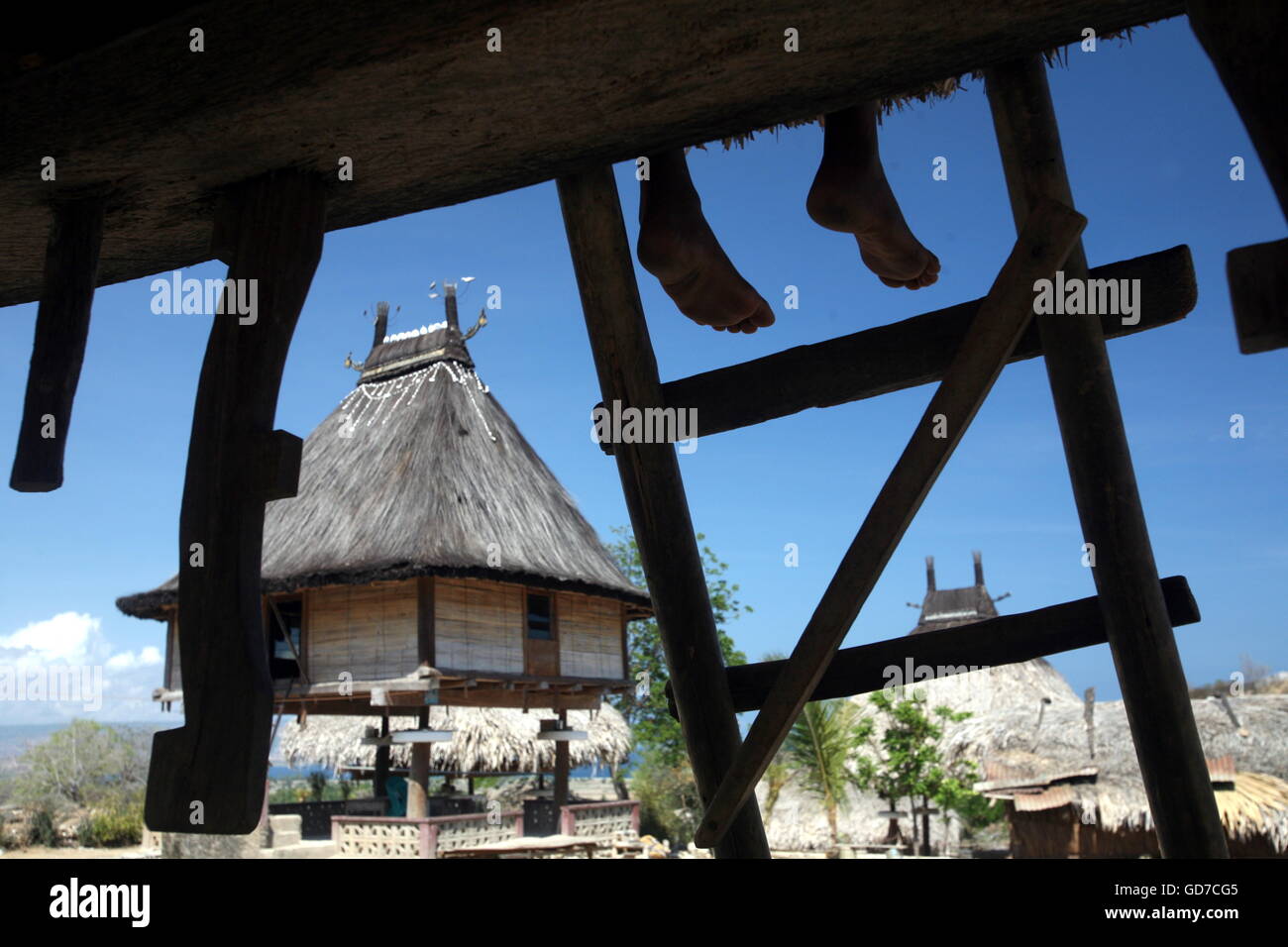 Timor leste traditional house hi-res stock photography and images - Alamy