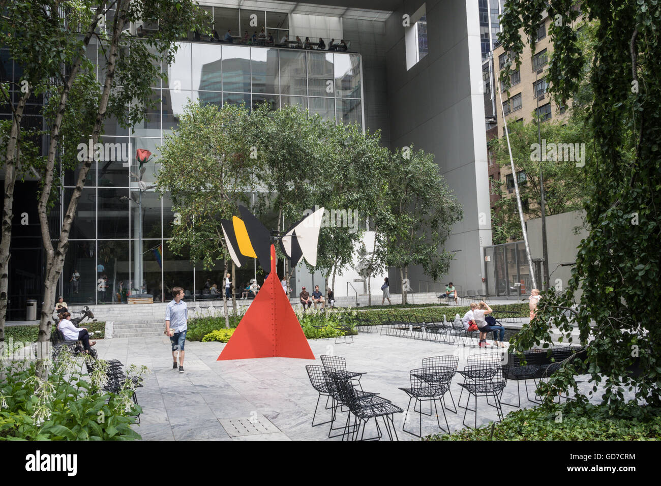 Museum of Modern Art, Abby Aldrich Rockefeller Sculpture Garden, New ...