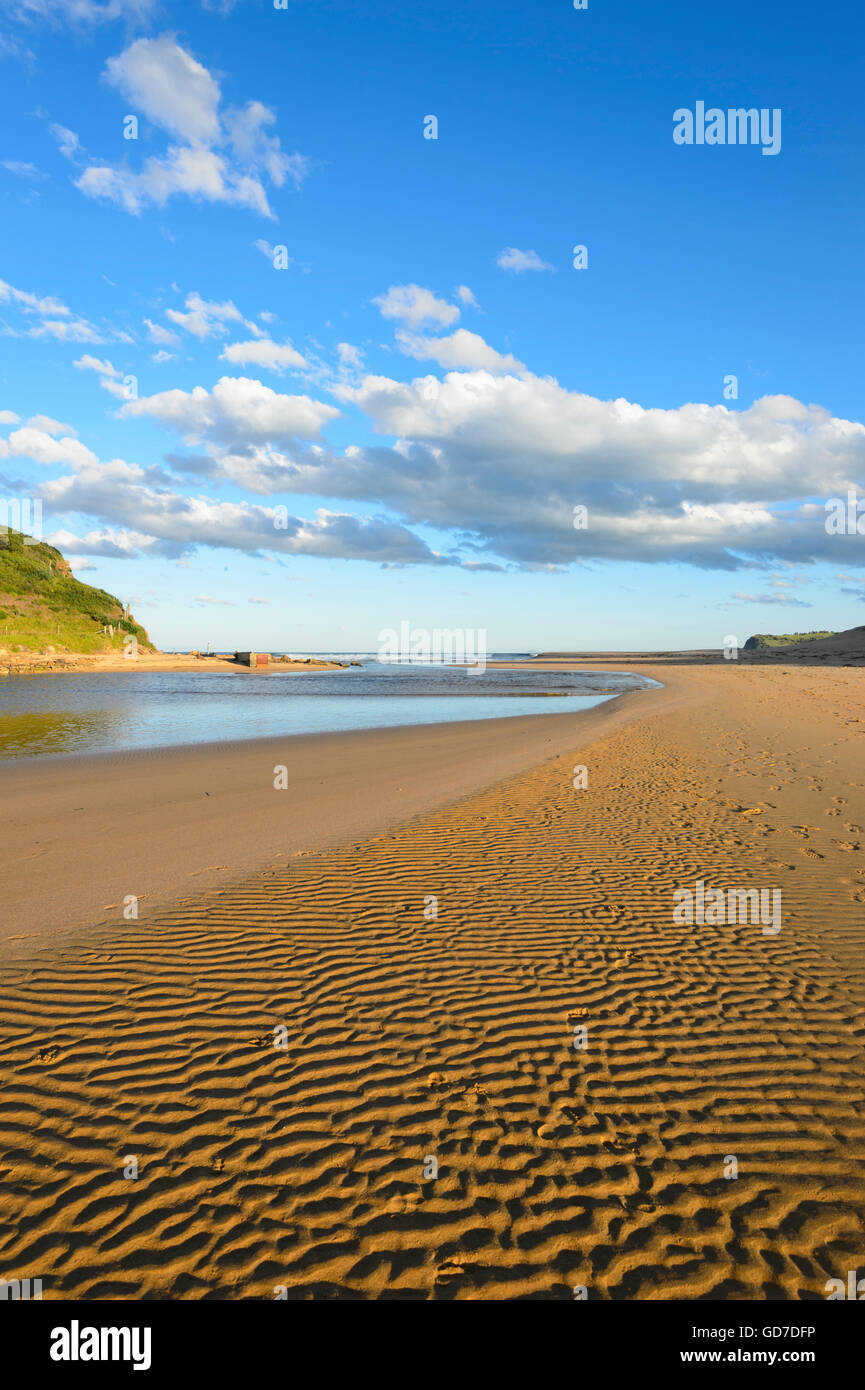 Evening Light on Werri Lagoon, Gerringong, Illawarra Coast, New South ...