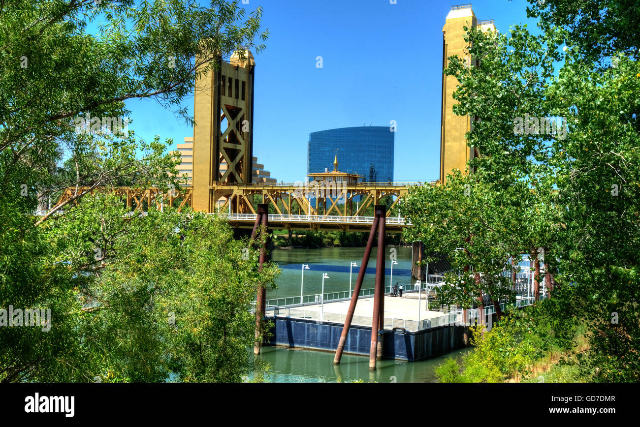 Aerial downtown sacramento california hi-res stock photography and ...